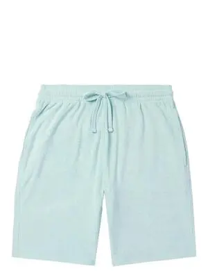 Vilebrequin Bolide Straight-leg Terry Shorts - Blue