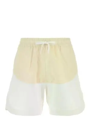 Herno Two-tone Shorts - White