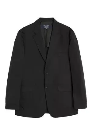 Comme Des Garçons Twill-weave Blazer - Black