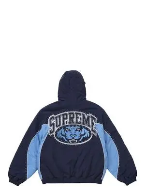 Supreme Studded Stadium Jacket - Navy Blue