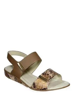 DAVID TATE Civic Slingback Sandal - Camel Multi