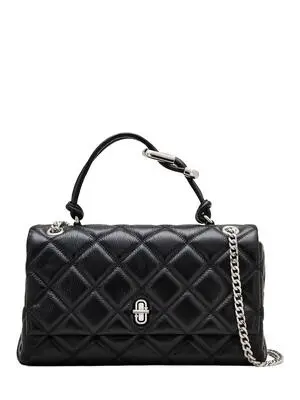 MARC JACOBS Marc Jacobs The Dual Chain Diamond Quilted Leather Shoulder Bag