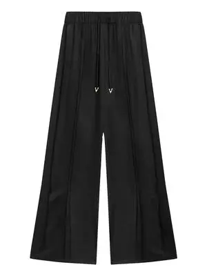 AERON Straight-leg Trousers - Black