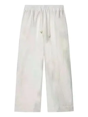 AERON Straight-leg Trousers - White