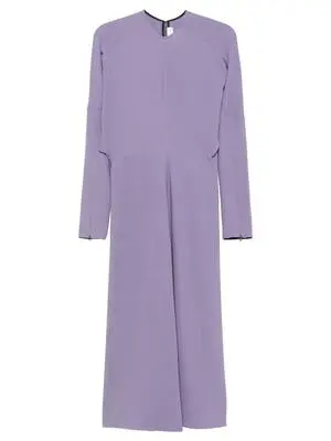 Victoria Beckham Iris Midi Dress - Purple