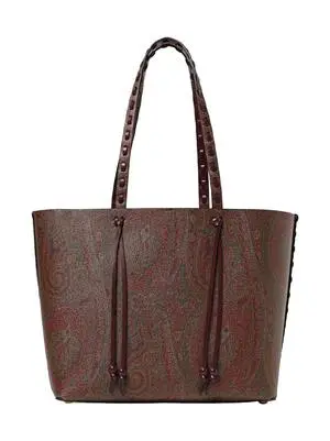 Etro Printed Shoulder Bag Burnt