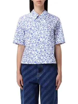 Marni Floral Print Shirt - Blue