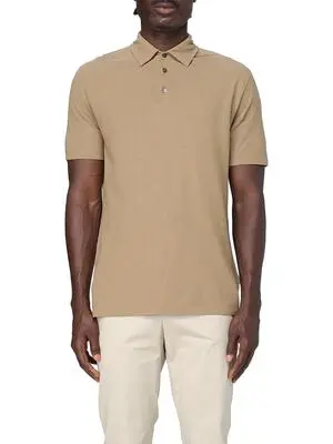 ZANONE Polo Shirt Men Mustard