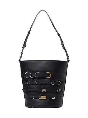 Pinko Shoulder Bag - Black