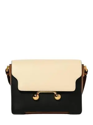 Marni Marni Color Block Shoulder Bag Black