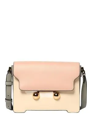 Marni Color Block Shoulder Bag - Pink