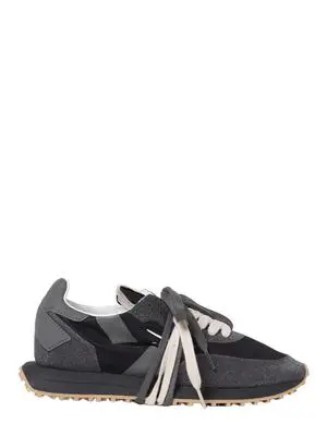 GHOUD VENICE Lace-Up Sneakers Black