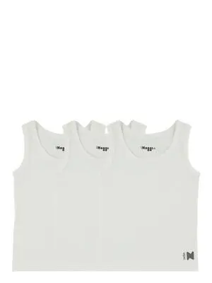 NOGGIWEAR Sleeveless Tank Top - White