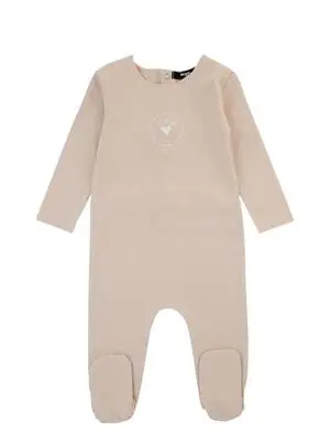 NOGGIWEAR Lil' Love Footie - Pale Pink