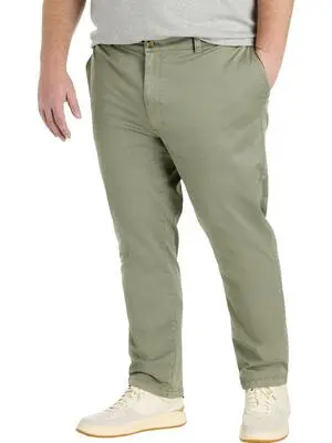 TRUE NATION BY DXL Big & Tall Clubhouse Chino Pants - Sea Spray