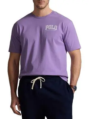 Polo Ralph Lauren Big & Tall Logo Jersey T-shirt - Light Lilac