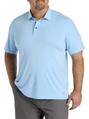 Tommy Bahama Big & Tall Harbor Isles Polo Shirt - Chambray Blue