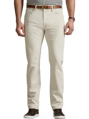 Polo Ralph Lauren Varick Slim-fit Straight-leg Stretch Jeans - Classic Stone