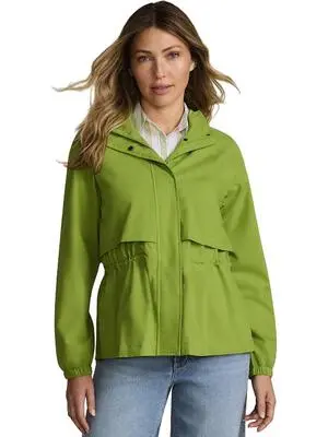 LANDS' END Squall Packable Rain Jacket - Winter Pear