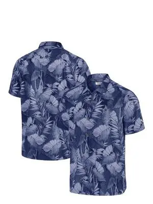 Tommy Bahama Dallas Cowboys Bahama Coast Nuevo Fronds Camp Button-up Shirt - Navy