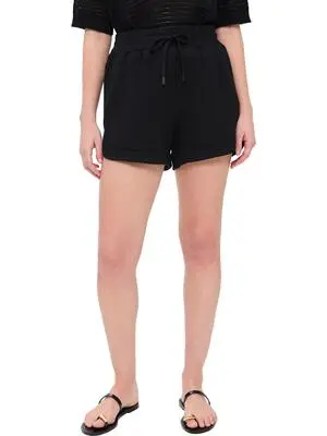 Varley Ollie High Rise Shorts - Black