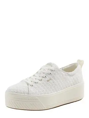 KEDS Skyler Festival Eyelet Sneakers - Snow White