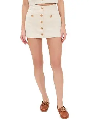 BLANKNYC BLANKNYC Sugar Coated Denim Mini Skirt