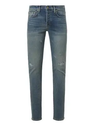 TOM FORD Tom Ford Distressed Straight Jeans