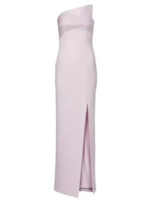 Roland Mouret Ruffled Strapless Gown - Pink
