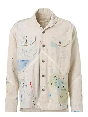 GREG LAUREN Painter Field Jacket - White