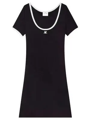COURREGES Holistic Mini Dress - Black