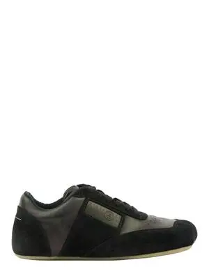 MAISON MARGIELA Leather Sneakers - Black