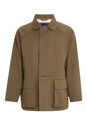 Loro Piana Horsey Wool Jacket - Shady Green