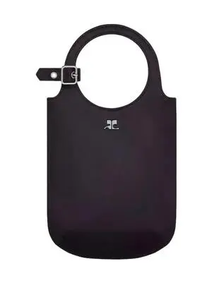 COURREGES Holy Tote Bag - Black