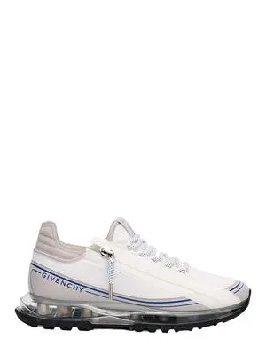 Givenchy Spectre Zip Runner Sneakers - White Blue