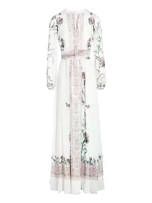 Giambattista Valli Printed Dress - White