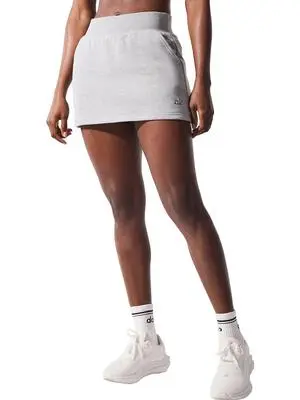 Alo Yoga Accolade Skirt Athletic Heather Grey