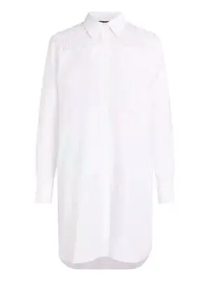 Karl Lagerfeld Lace Shirt - White