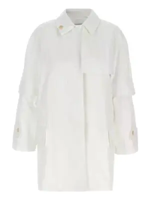 Max Mara Baba Trench Coat - White