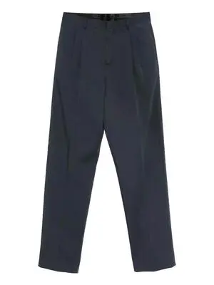 LARDINI Pleat-detailed Trousers - Blue