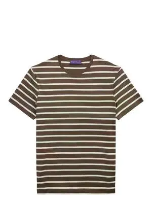 RALPH LAUREN PURPLE LABEL Striped T-shirt