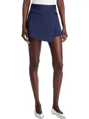 AQUA Pinstriped Skort