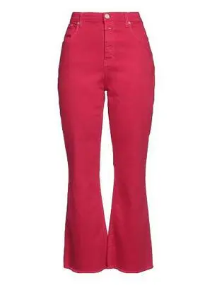 Closed Boot-cut Jeans In Organic Cotton - Fuchsia