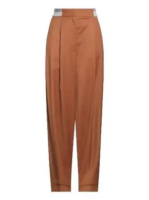 Fabiana Filippi Tapered Virgin Wool Pants - Brown
