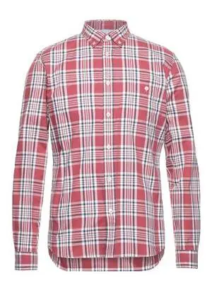 Woolrich Shirt Brick Size Cotton - Red