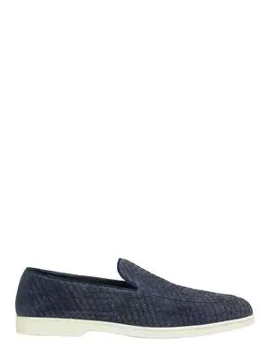 DOUCAL'S Suede Loafers - Blue
