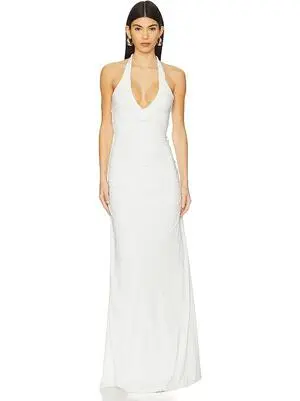 MAYGEL CORONEL Roman Gown - Off White