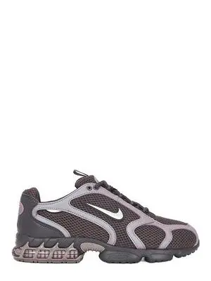 Nike Air Zoom Spiridon Cage 2 Sneakers Medium Ash  Metallic Silver  & Taupe Gre