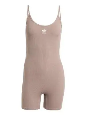 Adidas Essentials Rib Bodysuit - Trace Brown