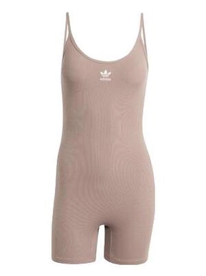Adidas Essentials Rib Bodysuit Trace Brown